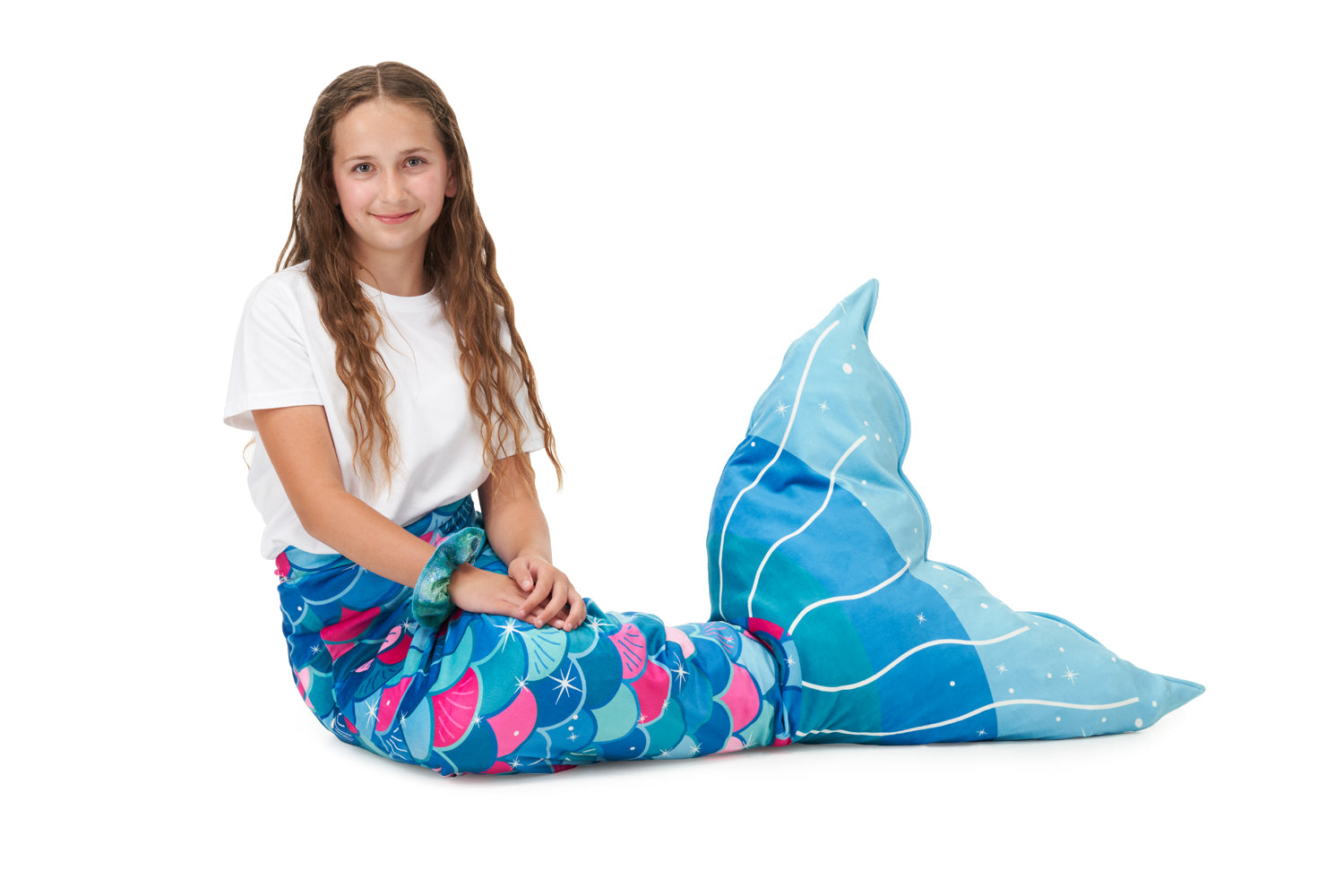 Acess Blamlet Mermaid Feet Boho Sea Witch Woven Blanket | Mermaidcore