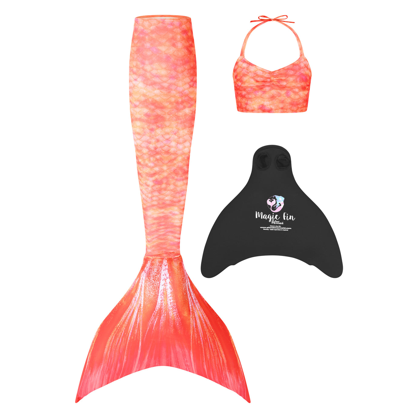 Sunset Splash Mermaid Tail | Planet Mermaid UK