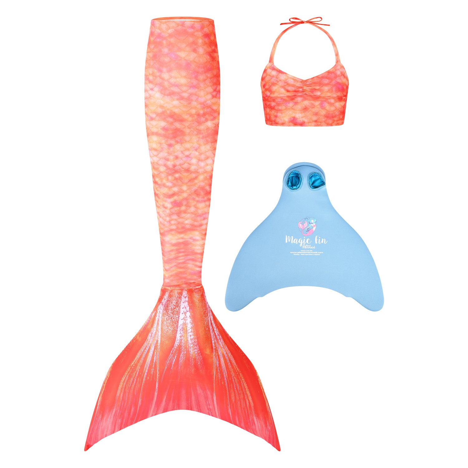 Sunset Splash Mermaid Tail | Planet Mermaid UK