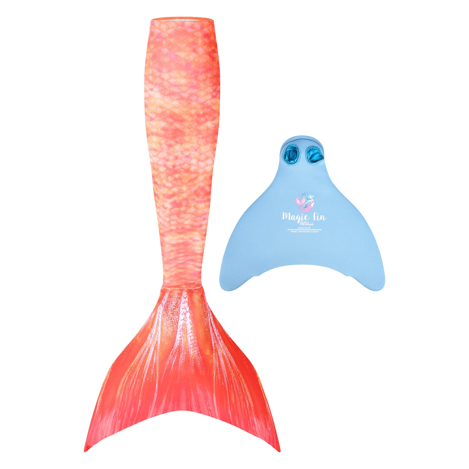 Sunset Splash Mermaid Tail | Planet Mermaid UK