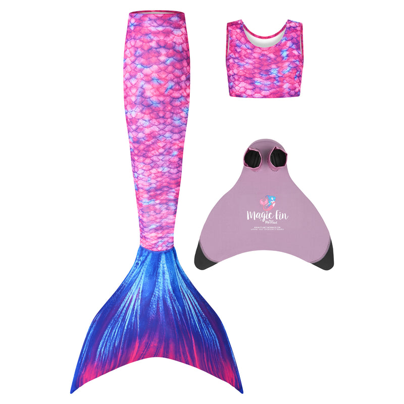Pink Ocean Kiss Mermaid Tail | Planet Mermaid UK